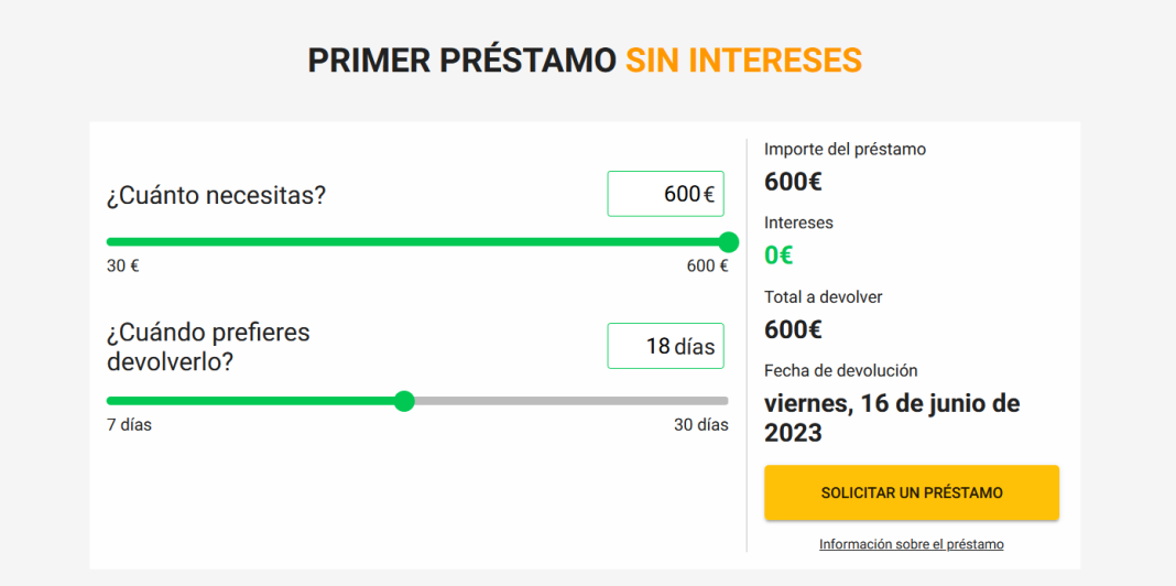 Loaney - Préstamos rápidos de hasta 600€ - Opiniones 2026
